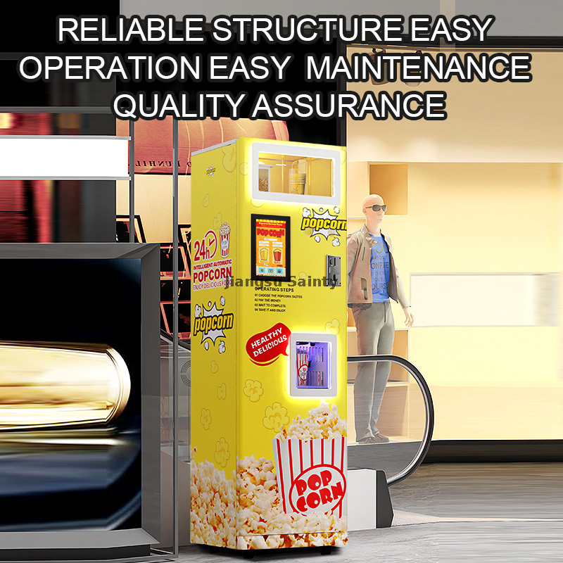 Popcorn Vending Machine Delicious Health Popcorn Making Fun Automatic ...